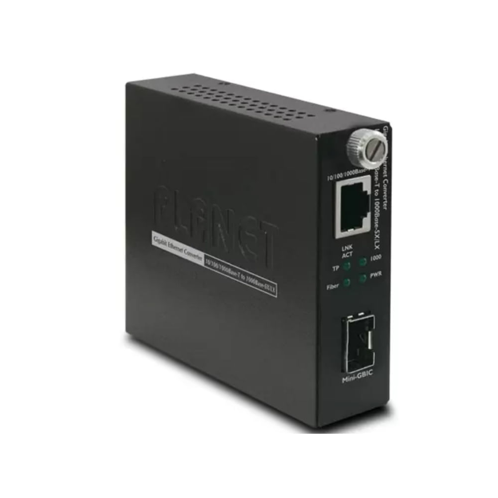 Compre Conversor De Midia 10/100/1000 Base T To 1000 Base Lx Sx Smart ...